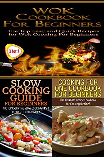 Cooking Books Box Set #17: Cooking for One Cookbook for Beginners ...