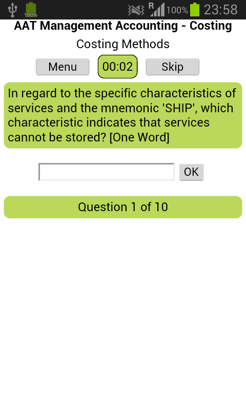 AAT Management Accounting - Costing:Amazon.com:Appstore for Android