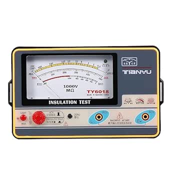 HAVOU Insulation Resistance Meter Digital Ohmmeter Megger Handheld ...