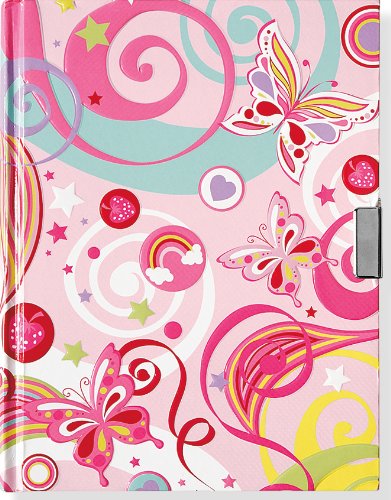 Fantasy Butterflies Locking Journal (Notebook, Diary) (Locking Journals ...