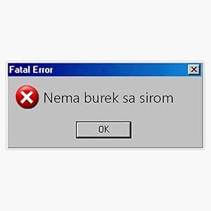 Amazon.com - Burek Sticker Vinyl Bumper Sticker Decal Waterproof 5"