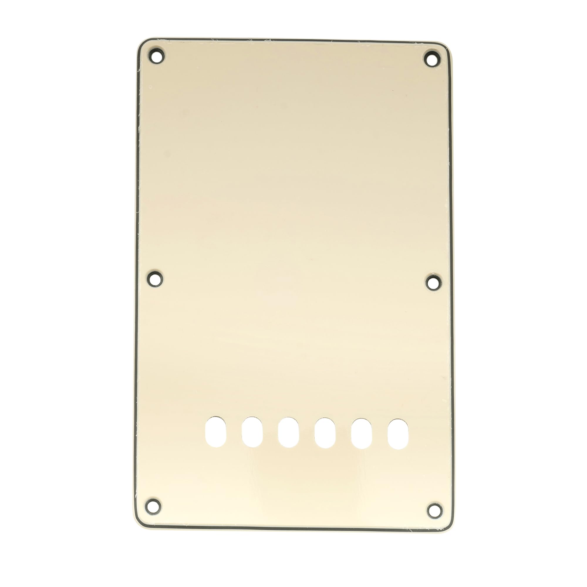 Musiclily 6 Hole ST Back Plate Tremolo Cavity Cover for China Squier ...