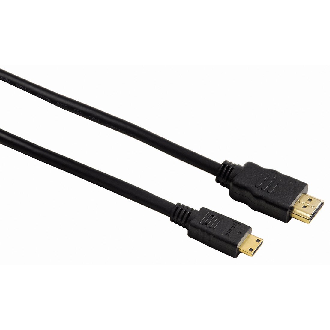 Hama Cable HDMI de alta velocidad (1 m, conector macho a macho, chapado ...