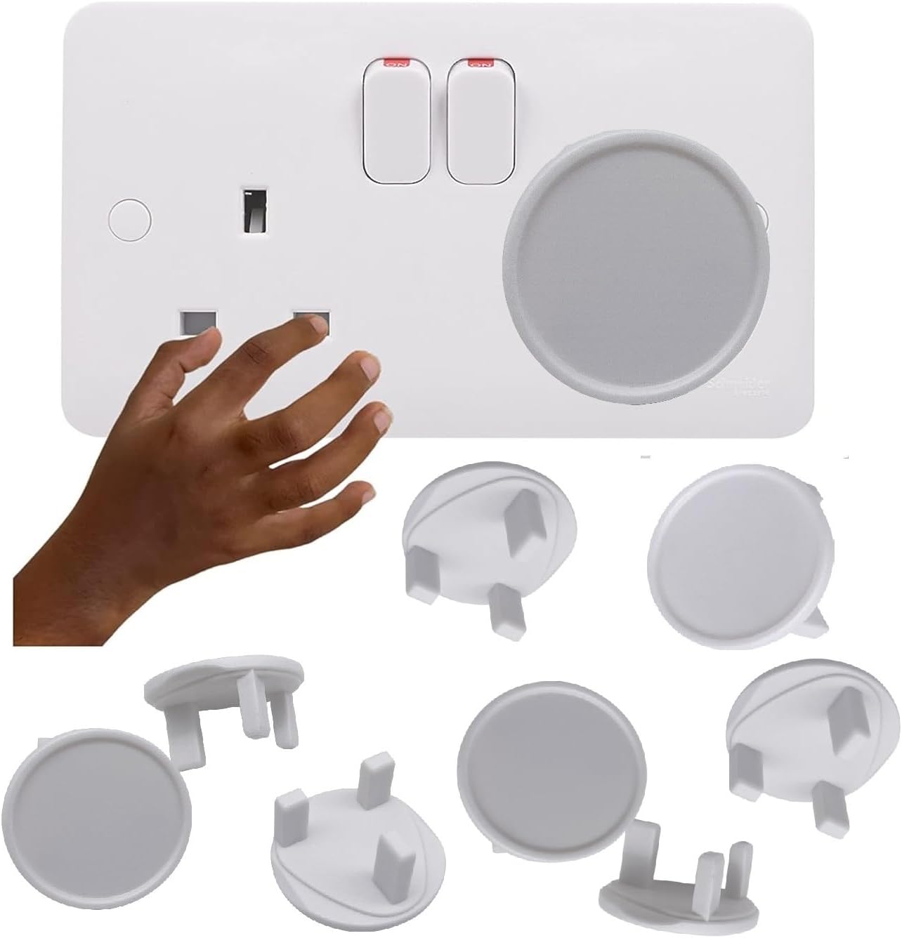 Plug Socket Covers UK Plastic Outlet Plug Covers for sockets UK ...