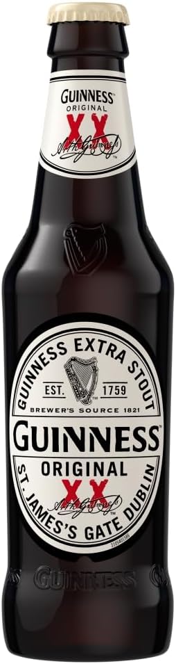 Guinness Original Ale | 4.2% vol | 500ml Bottle | Medium & Balanced ...