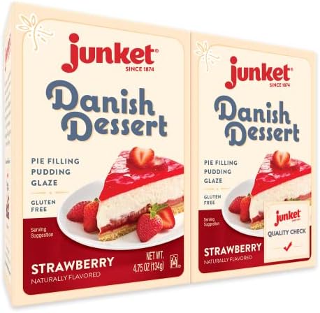 Amazon.com : Junket Danish Dessert Raspberry, 4.75 Ounce (Pack of 1 ...