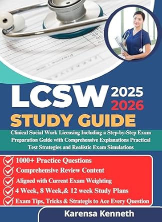 Amazon.com: LCSW STUDY GUIDE 2025-2026: Clinical Social Work Licensing ...