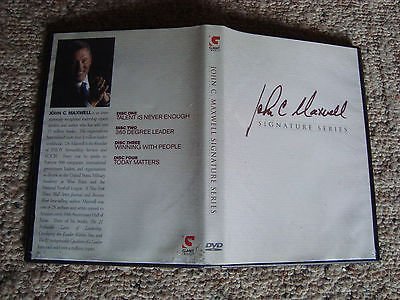 John Maxwell's signature series 4 dvd set talent is never enough, 360 ...