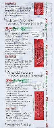 XM Beta 50 mg - Strip of 10 Tablets : Amazon.in: Health & Personal Care