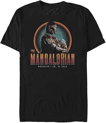 Amazon.com: STAR WARS Mandalorian Madeworn Mando Men's Tops Short ...