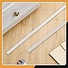 Amazon.com: Landical 2 Sets Plastic Sliding Door Track Set for 1/4 ...
