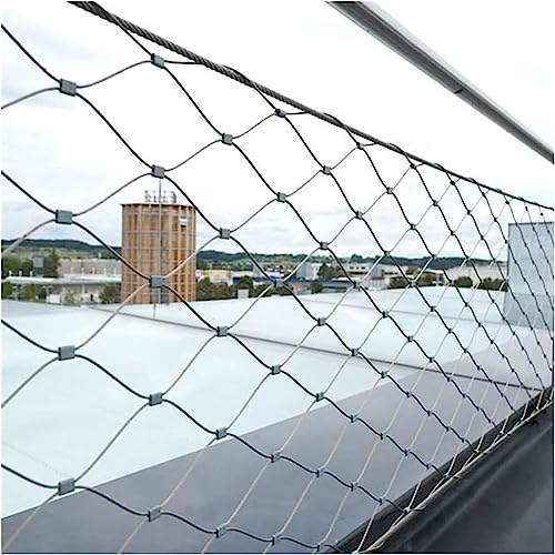 SCITOY 304 Stainless Steel Rope Net, Flexible Cable Railing Net ...