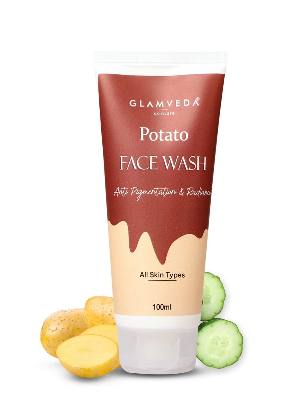 Glamveda Potato Anti Pigmentation Face wash - Reduces Hyperpigmentation ...