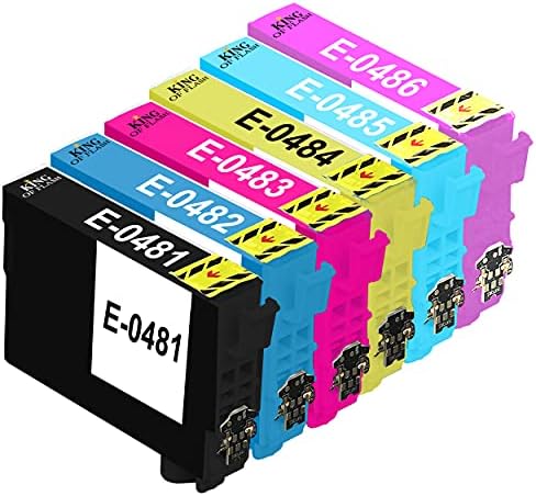 Cartridgex 6 Compatible Ink Cartridge Set Replacement for Epson Stylus ...