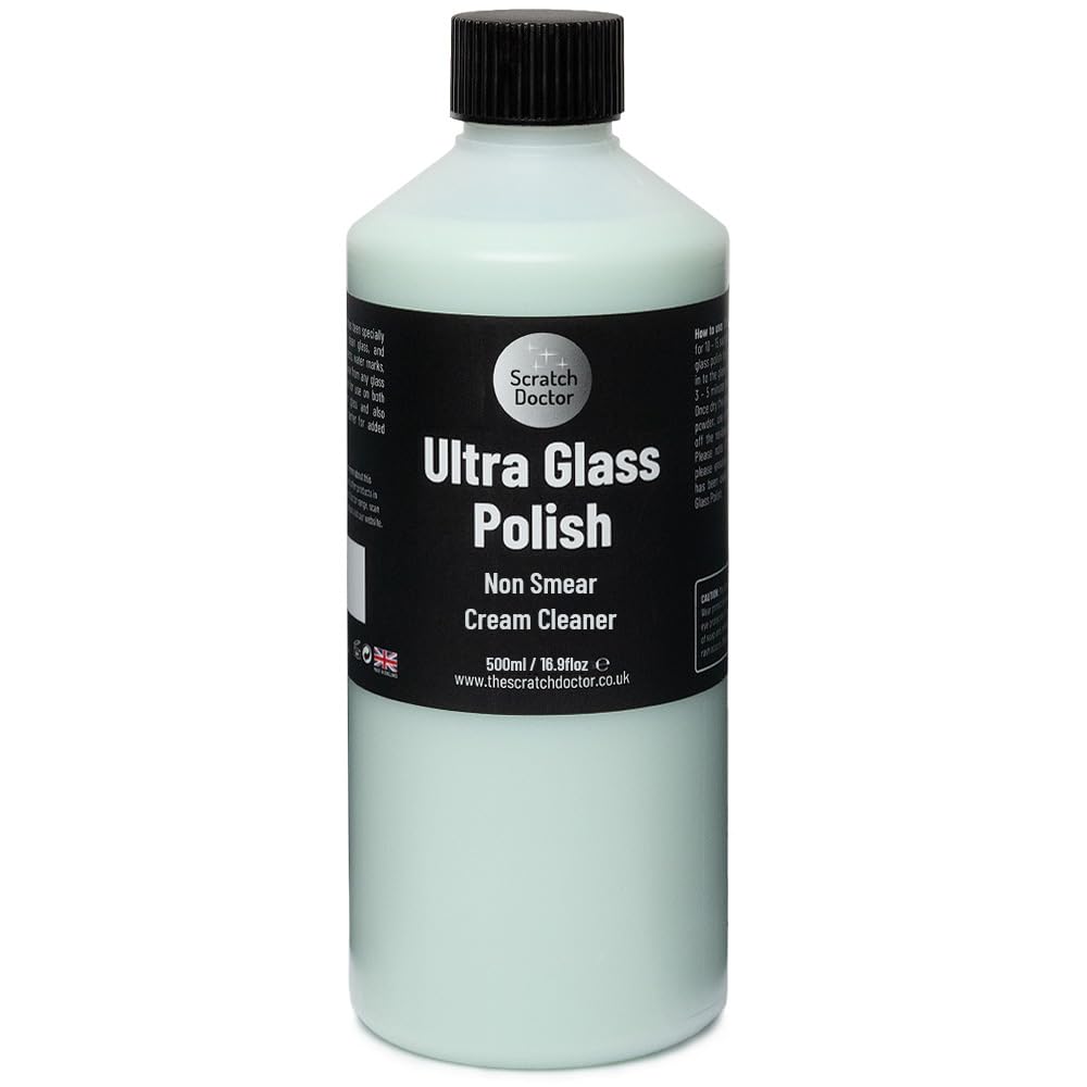 Scratch Doctor Glass Polish Cleaning Cream Clear Shine Smear Free Clean ...