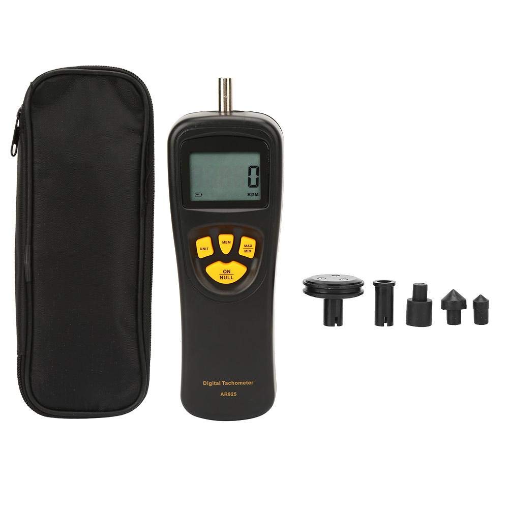 Buy Digital Tachometer,LCD Handheld Contact RPM Tach Tachometer 0.5 ...
