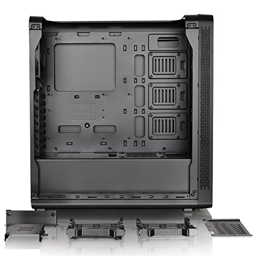 Thermaltake View 27 Mid Tower Case with Shaped Side Window (CA-1G7 ...