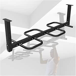 Amazon.com: Wall-Mounted Pull-Up Bars/Climbing Frames, Steel Heavy Duty ...