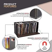 Stock Your Home DVD Storage Box with Powerful Magnetic Opening - DVD ...