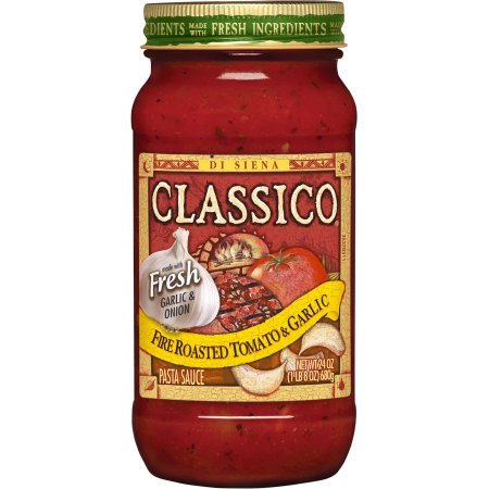 Amazon.com : Classico Signature Recipes Fire Roasted Tomato & Garlic ...