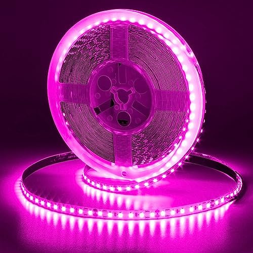 Amazon.com: HAUTY Pink LED Strip Light, 32.8ft/10m SMD2835 120LEDs/m ...