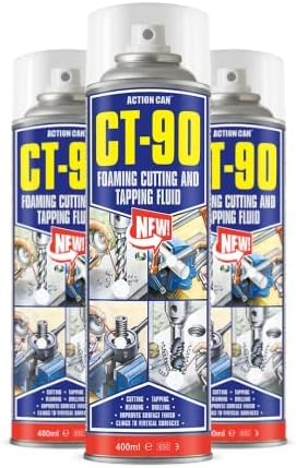 (PACK OF 3) Action Can CT-90 Cutting & Tapping Fluid Spray 500ml ...