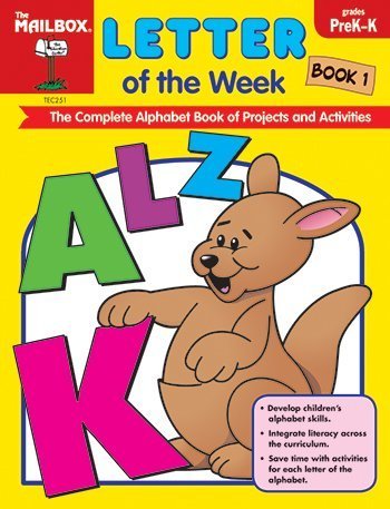 Amazon.com: Letter of the Week Book 1 Gr: PreK-K: 0721202002516: Office ...