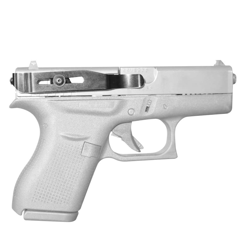 Snapklik.com : ClipDraw Gun Clip, Low Profile Slim Concealed Carry Easy ...