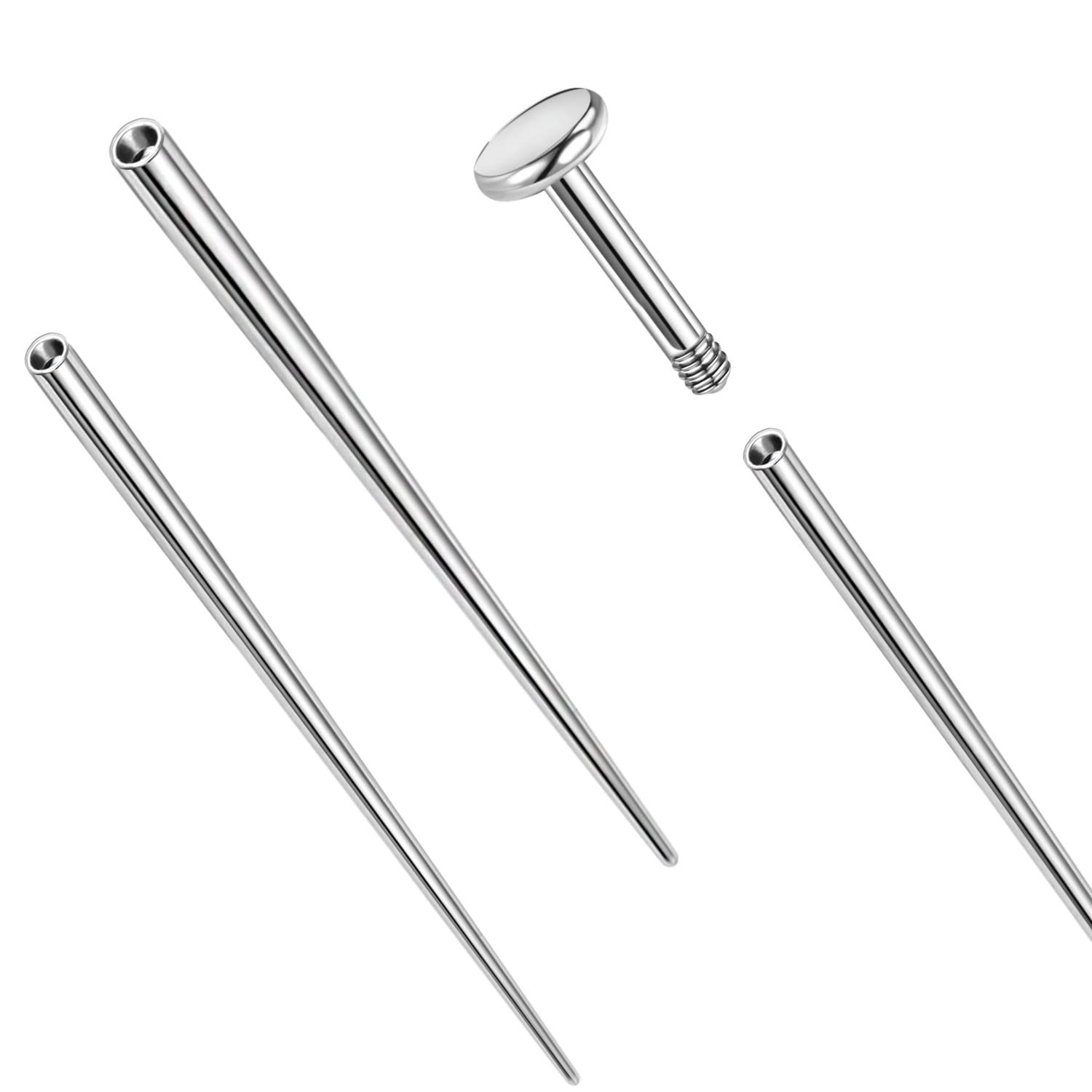 Buy 14g/16g/18g ASTM F136 Titanium Piercing Taper Insertion Pin for ...