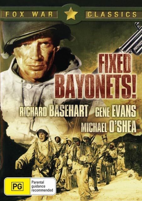 Amazon.com: Fixed Bayonets! : Richard Basehart, Richard Baseheart, Gene ...