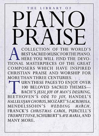 The Library of Piano Praise: Amy Appleby: 9780825629624: Amazon.com: Books