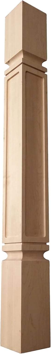 Amazon.com: BingLTD - 36" Rubberwood Unfinished Hardwood Island Table ...