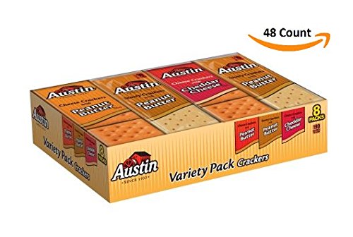 Amazon.com: Austin Crackers Variety Pack, 1.38 oz (48 Count)