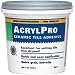 Custom Building Products ARL4000QT 1 Quart AcrylPro Ceramic Tile Mastic ...