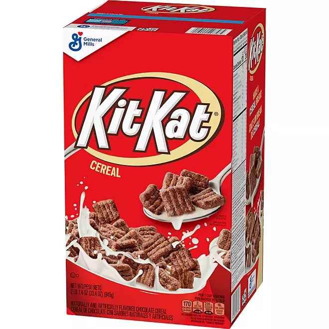 General Mills Kit Kat Chocolate Cereal para desayuno (paquete de 2) 33. ...