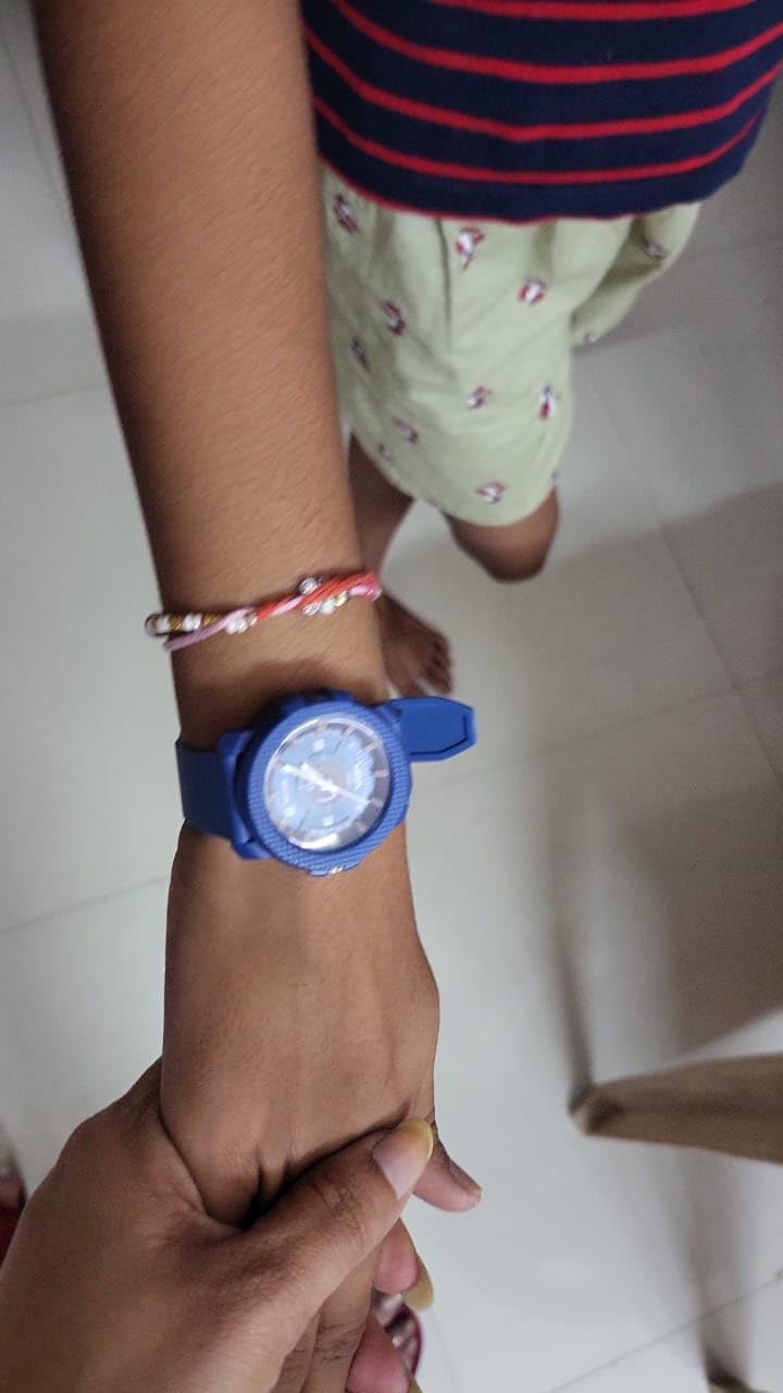 Buy V2A Resin Analog Cute Design Watch For Boys – Kid Between 4 To 13 ...