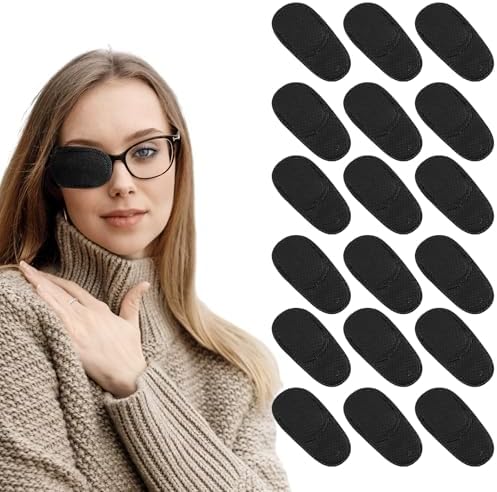 Amazon.com: 18 Pcs Eye Patches Right or Left Eyepatch Lazy Eye Cover ...