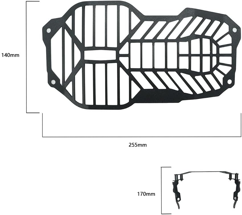 Buy QWERD Headlamp Grill Grille Guard for BMW R1250GS for R1200GS for ...