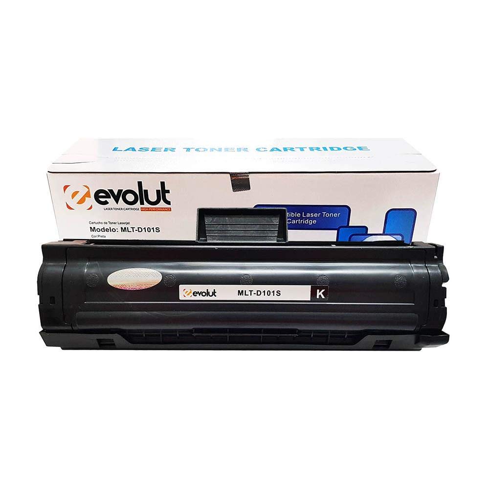 Toner Compatível para Samsung D101 D101S Marca Evolut para ML-2160w ML-2162w SCX-3400fw SCX-3405 ...