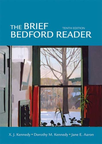 Amazon.co.jp: The Brief Bedford Reader : Kennedy, X. J., Kennedy ...