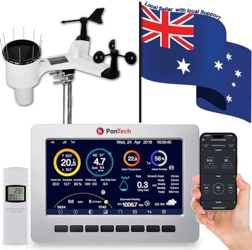 PanTech Weather Station Wireless Australia-Gen 5 IoT- Rain Gauge ...