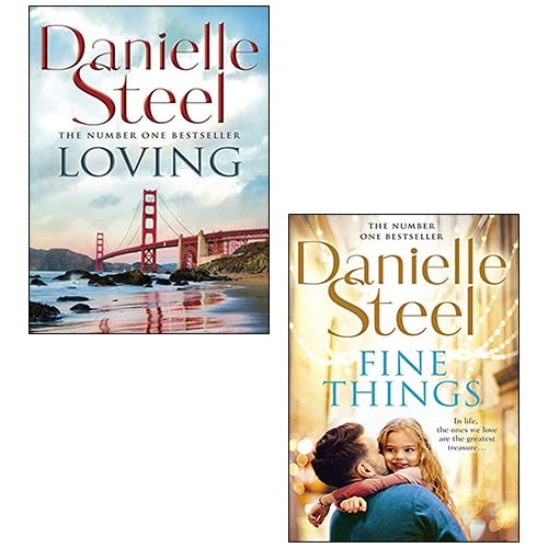 Danielle Steel 2 Books Collection Set(Fine Things, Loving): Danielle ...