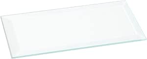 Amazon.com: Plymor Rectangle 3mm Beveled Clear Glass, 2 inch x 4 inch ...