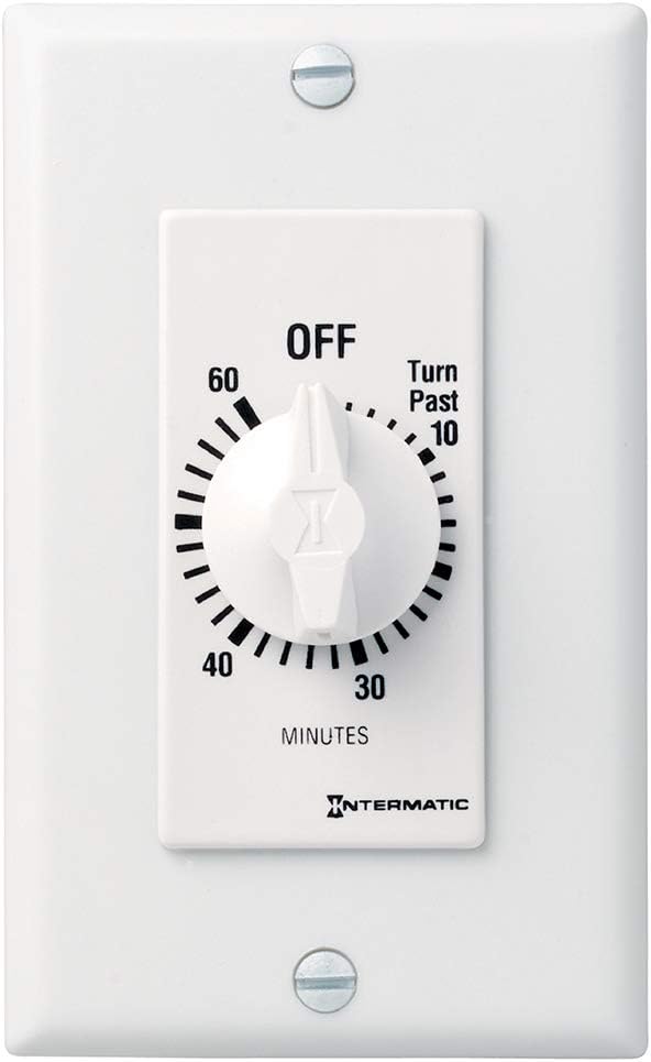 Intermatic SW12HWK 12-Hour Spring Wound Timer, White - Energy Efficient ...