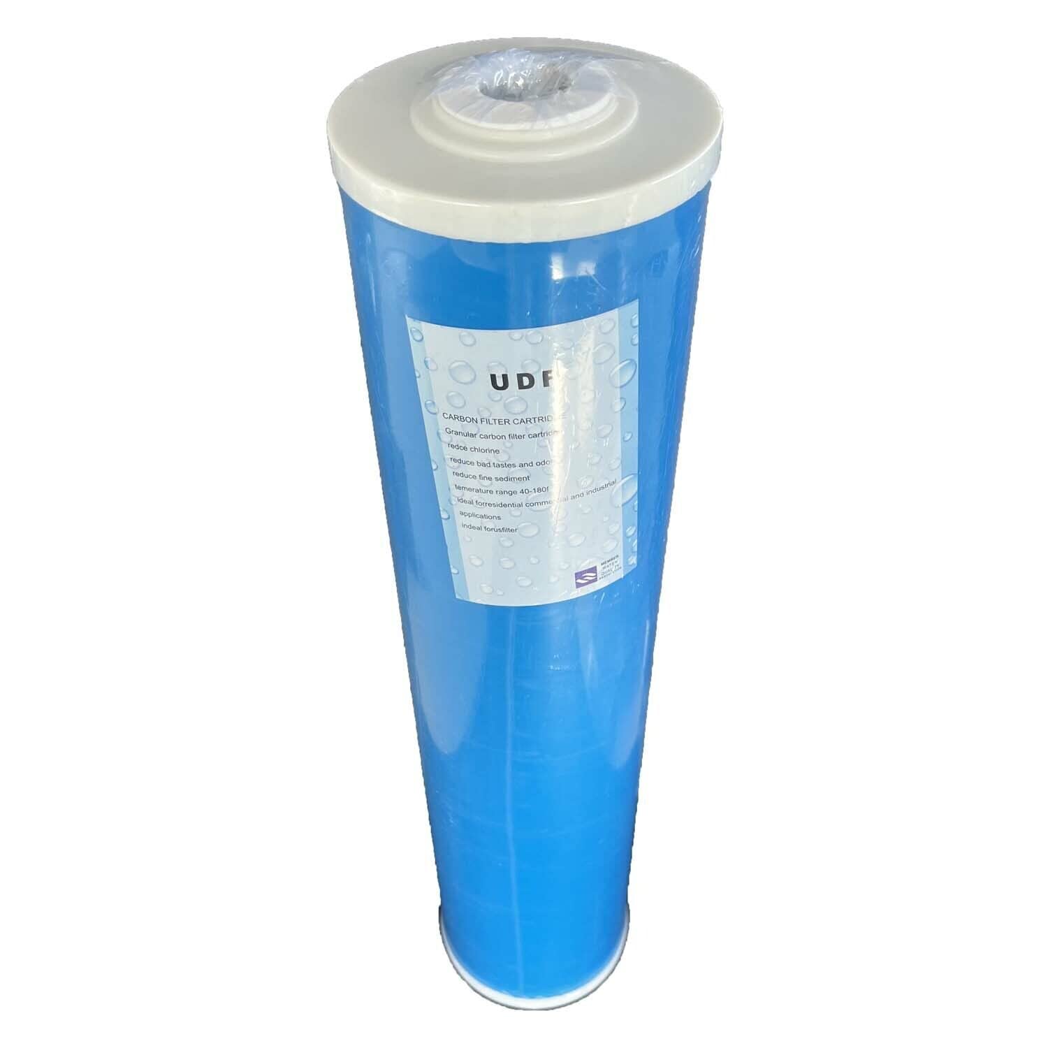 Jumbo Granulated Carbon GAC Big Blue 20" x 4.5" Inch Water Filter ...