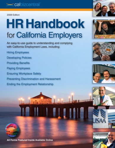 HR Handbook for California Employers: CalBizCentral, Jessica Hawthorne ...