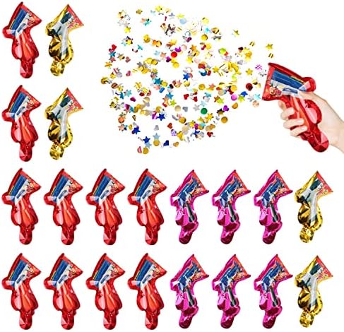 com-four® 6x Giant XXL Shooting Party Popper-Set 40cm, Confetti-Cannon ...