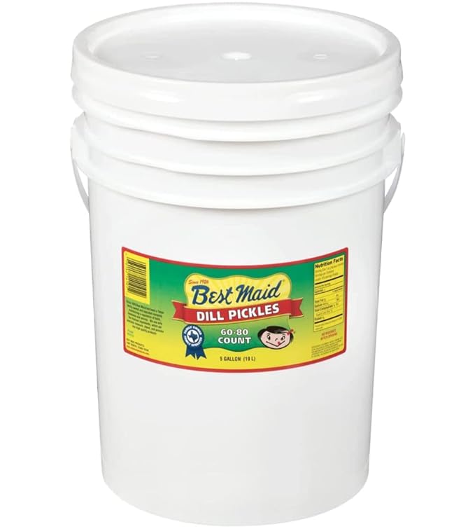 Amazon.com : Best Maid Dill Pickle 5 Gallons | Foodservice Bulk ...