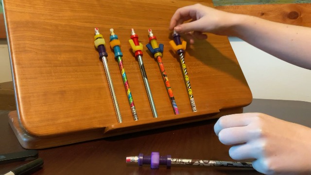 Fidget Pencils For ADHD 10-Pack Fidget Pencils With Sliding Nut ...