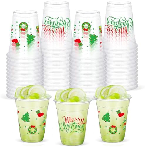 Amazon.com: FoldTier 50 Pcs Happy Birthday Cups 12 oz Plastic Birthday ...